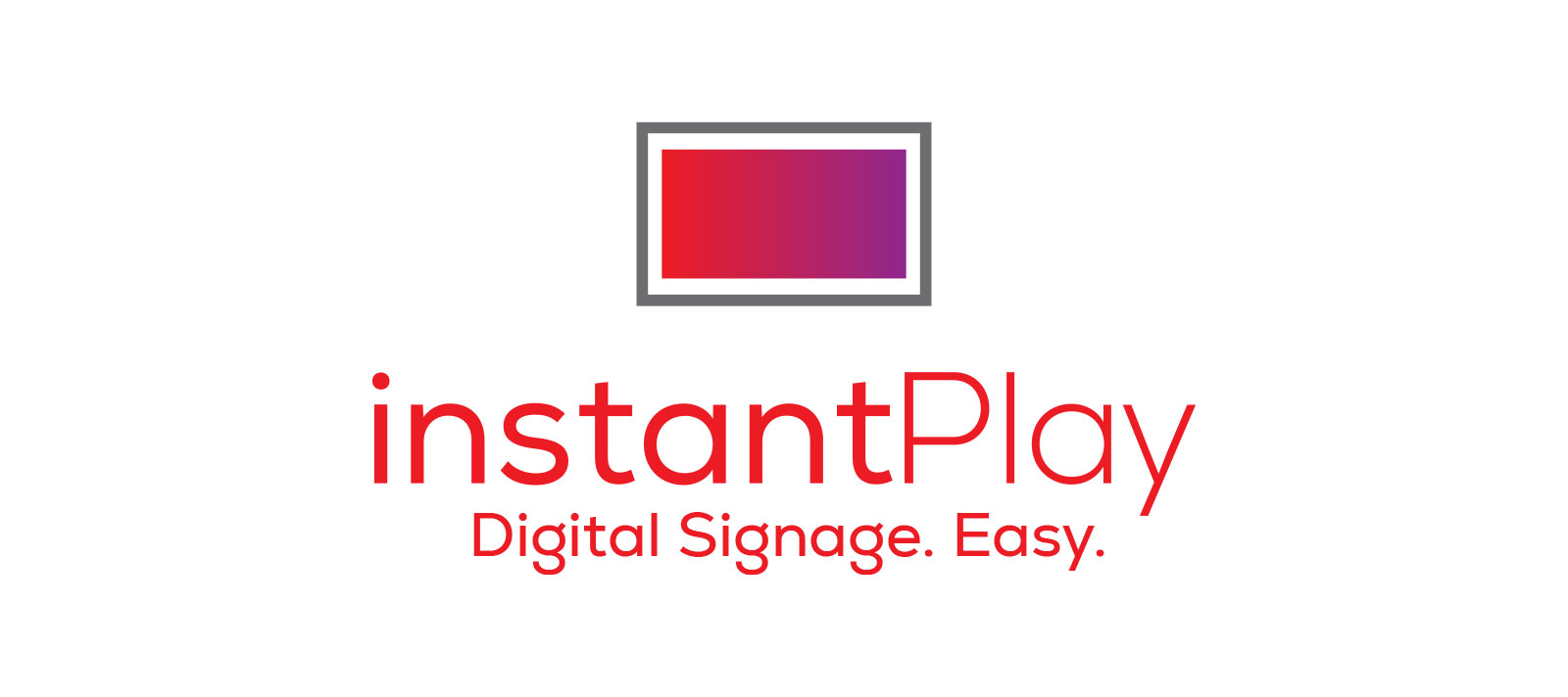 instantPlay | Digital Signage Facile | Visionbox.it